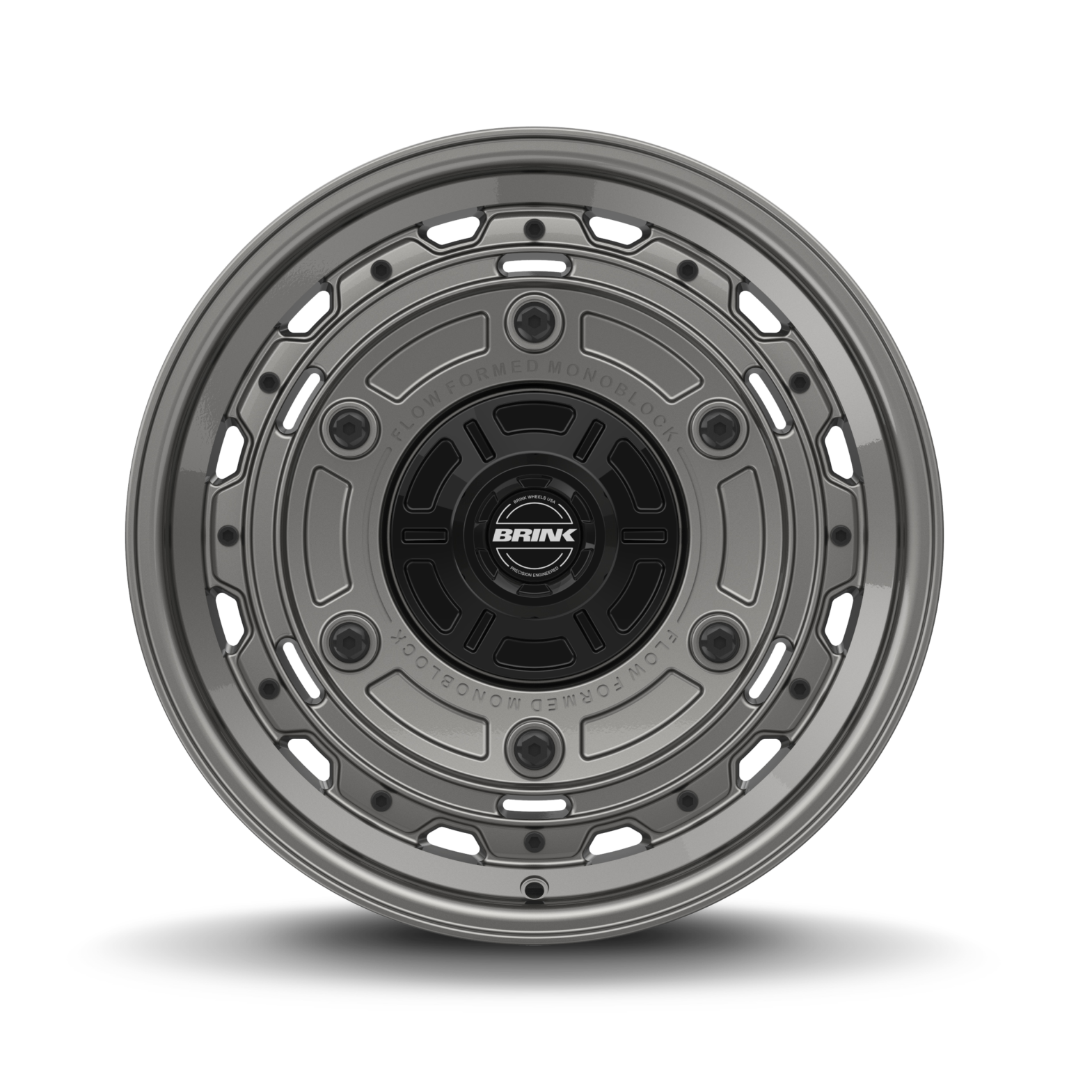 BRINK B403 Barracks Vivid Titanium Flow Formed Wheels